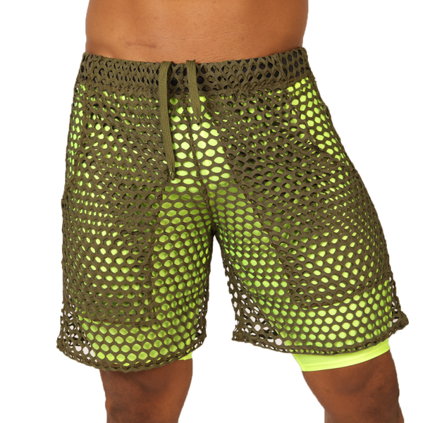 FRESH YELLOW SHORT - Bold Men's Brief with Contrasting Waistband – Gigo ...