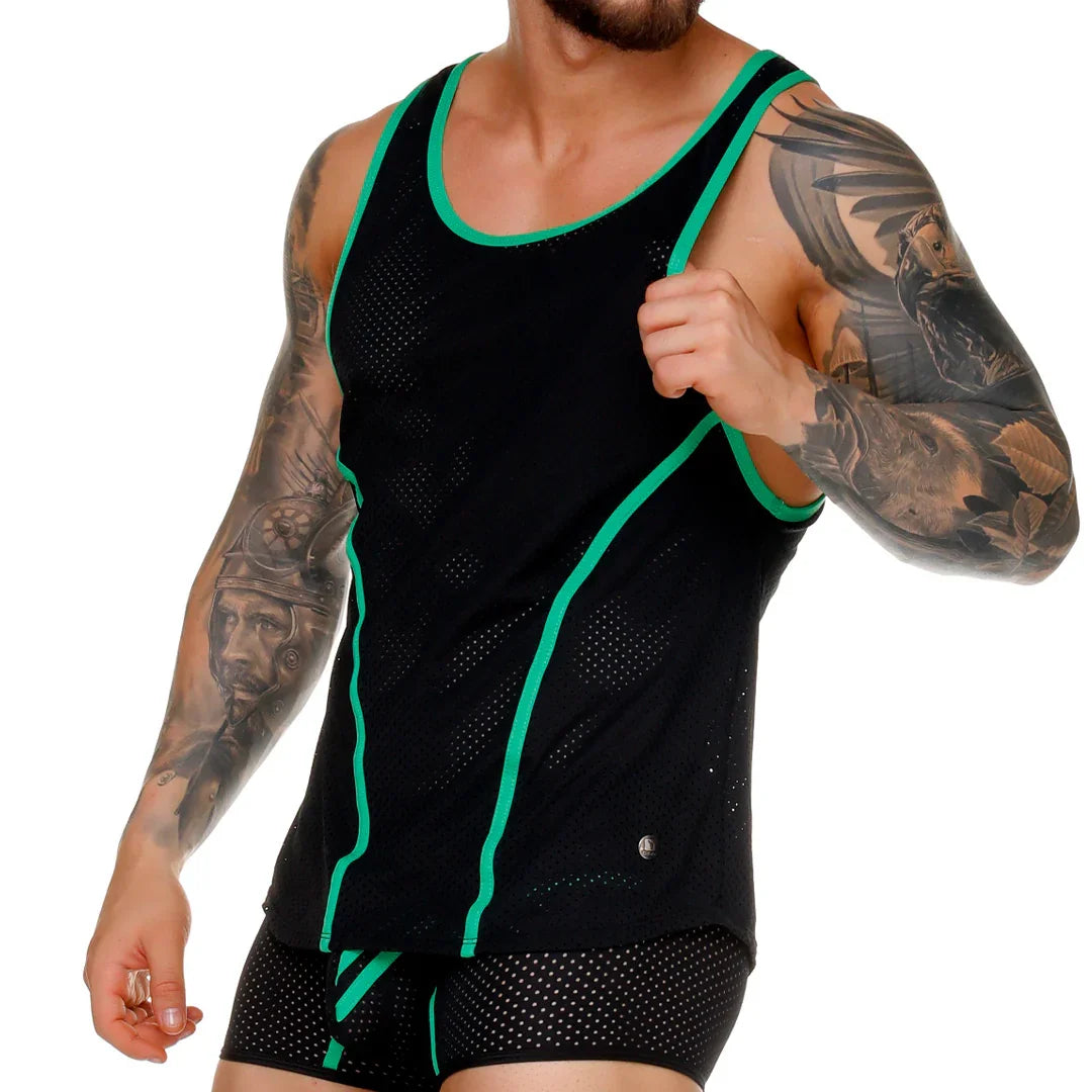 Medieval Green Tank | Mens Tank by GIGO Underwear
